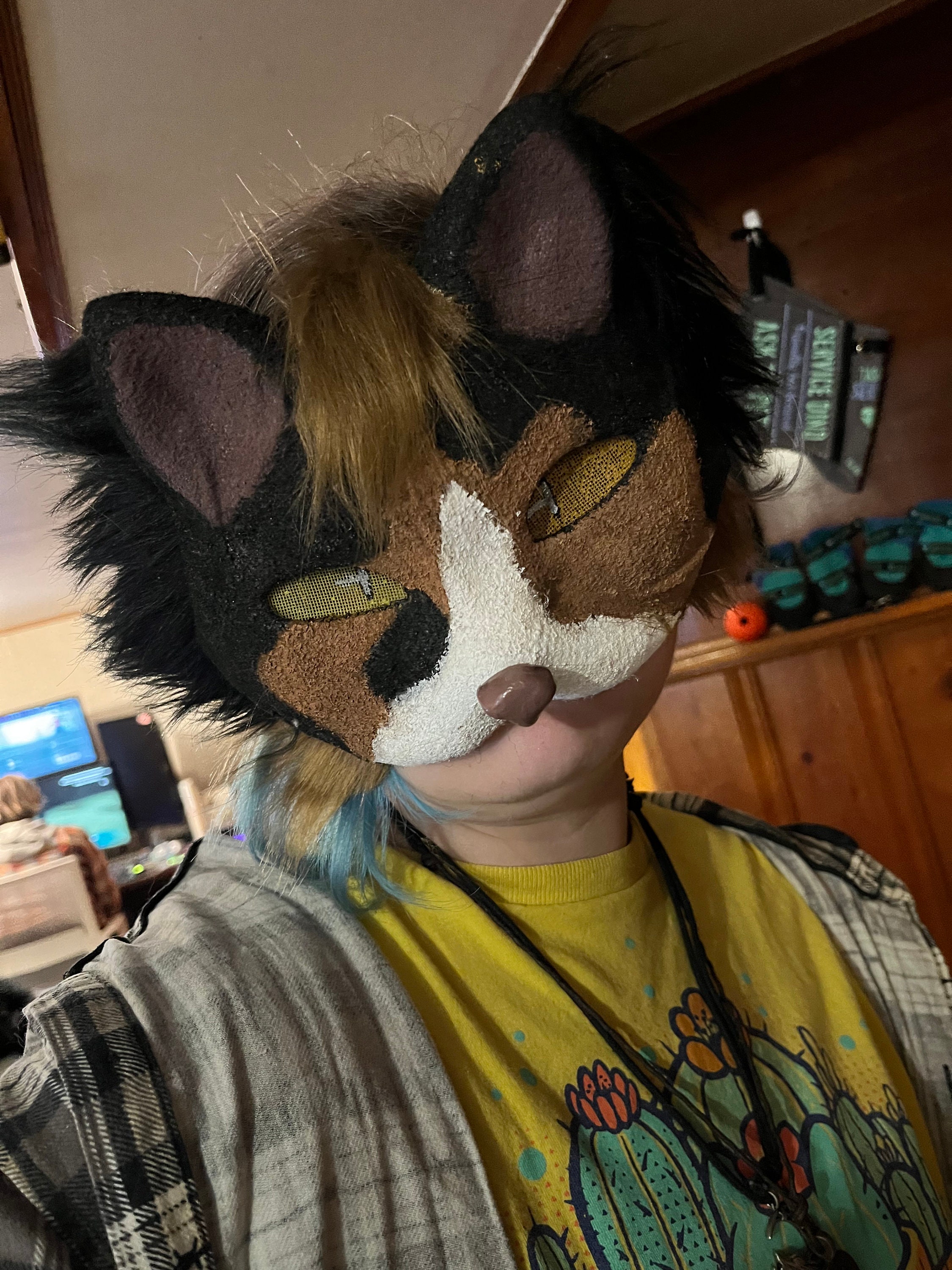Custom Cat/therian Mask - Etsy UK