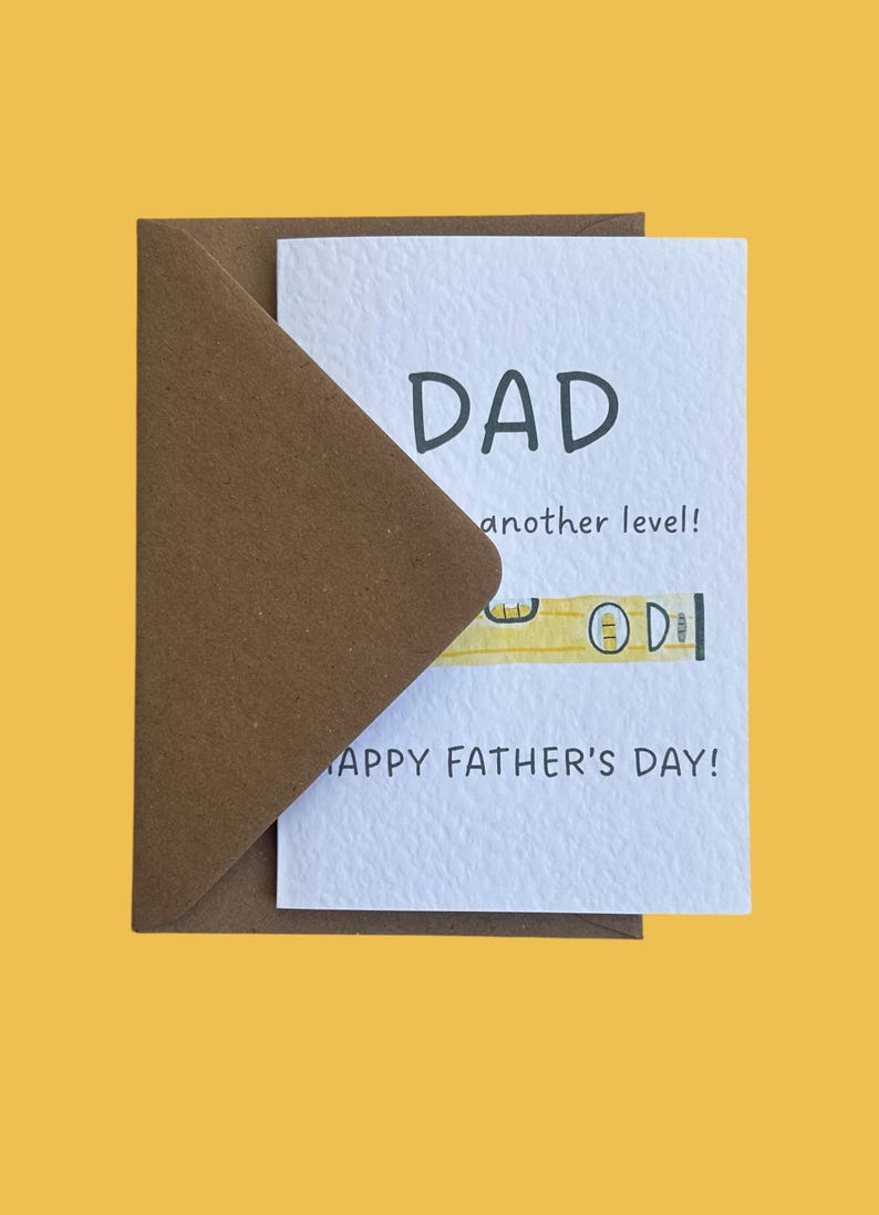Father’s Day Card - Dad You’re on a Another Level - DIY Themed Card ...