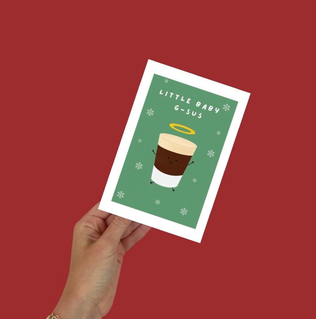 Stout / Baby Guinness Christmas Card: Illustrated Beer Lover's Card ...
