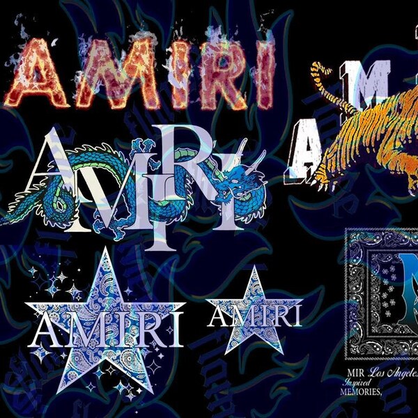 Amiri Svg - Etsy