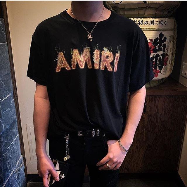 7 Diseños de Marca AMIRI de EXCELENTE CALIDAD, listo para Playera o ...