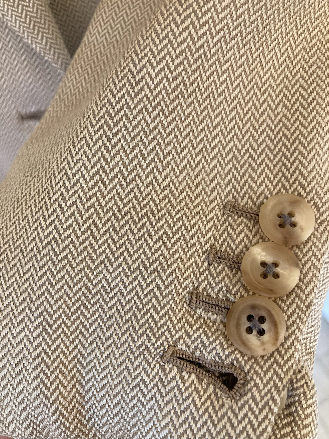 Bepsoke Edward Sexton Savile Row Tan Suit - Etsy