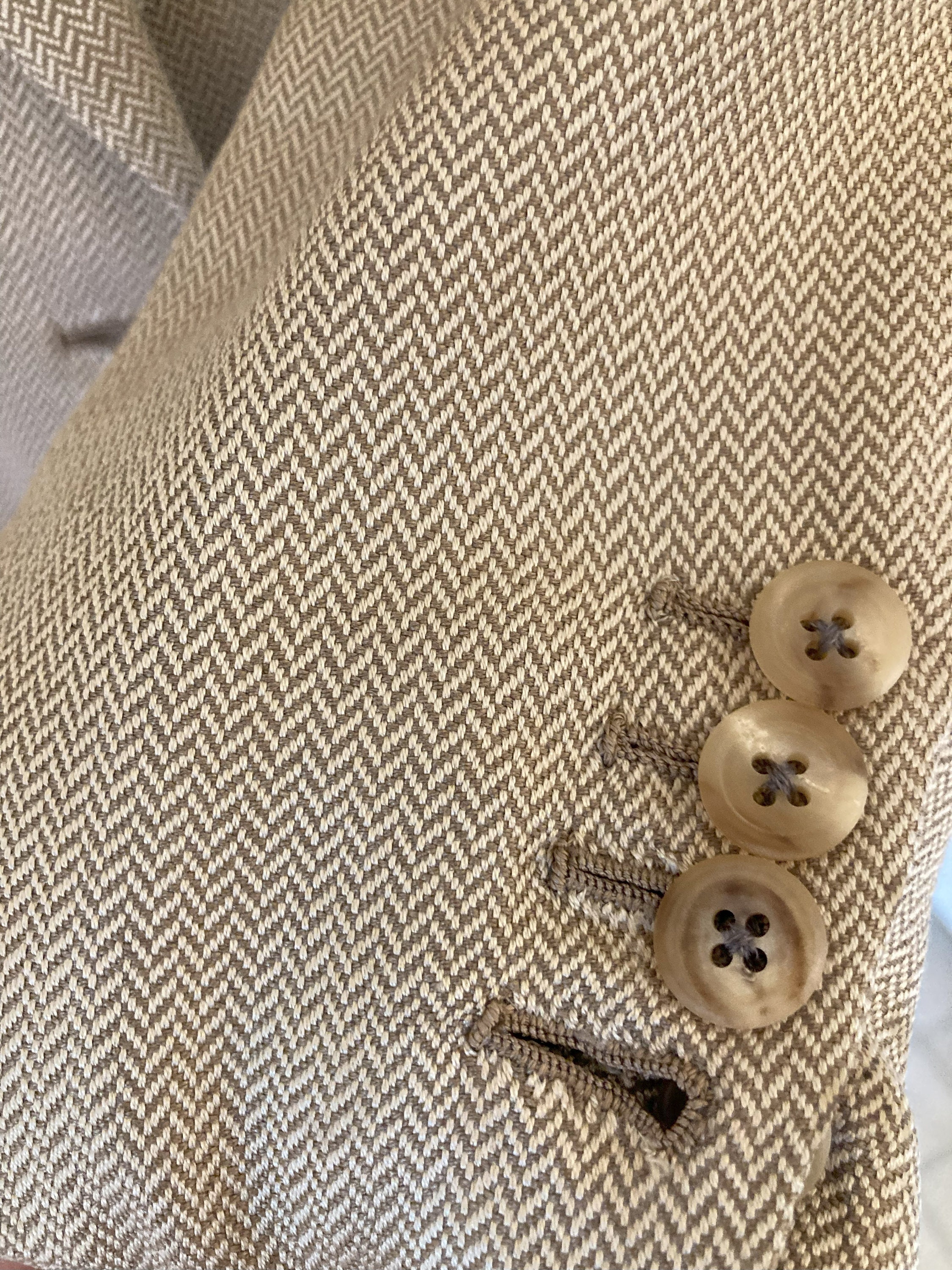 Bepsoke Edward Sexton Savile Row Tan Suit - Etsy