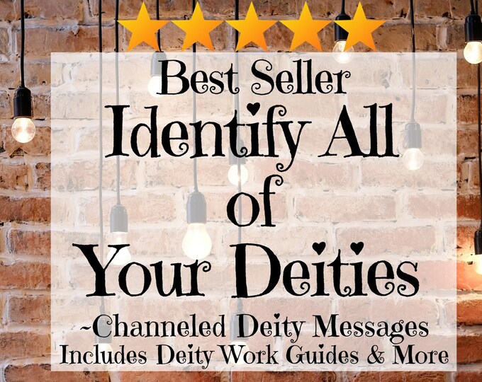Identify Multiple Deities Channeled Messages, Deity Confirmation, Deity Reading, Deity ...