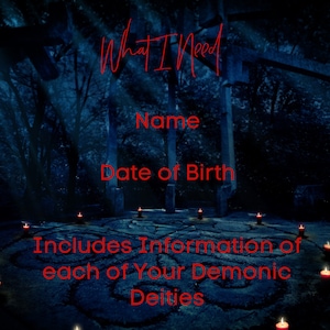 Identify Your Demons Demon Identification Demon ID Demon - Etsy