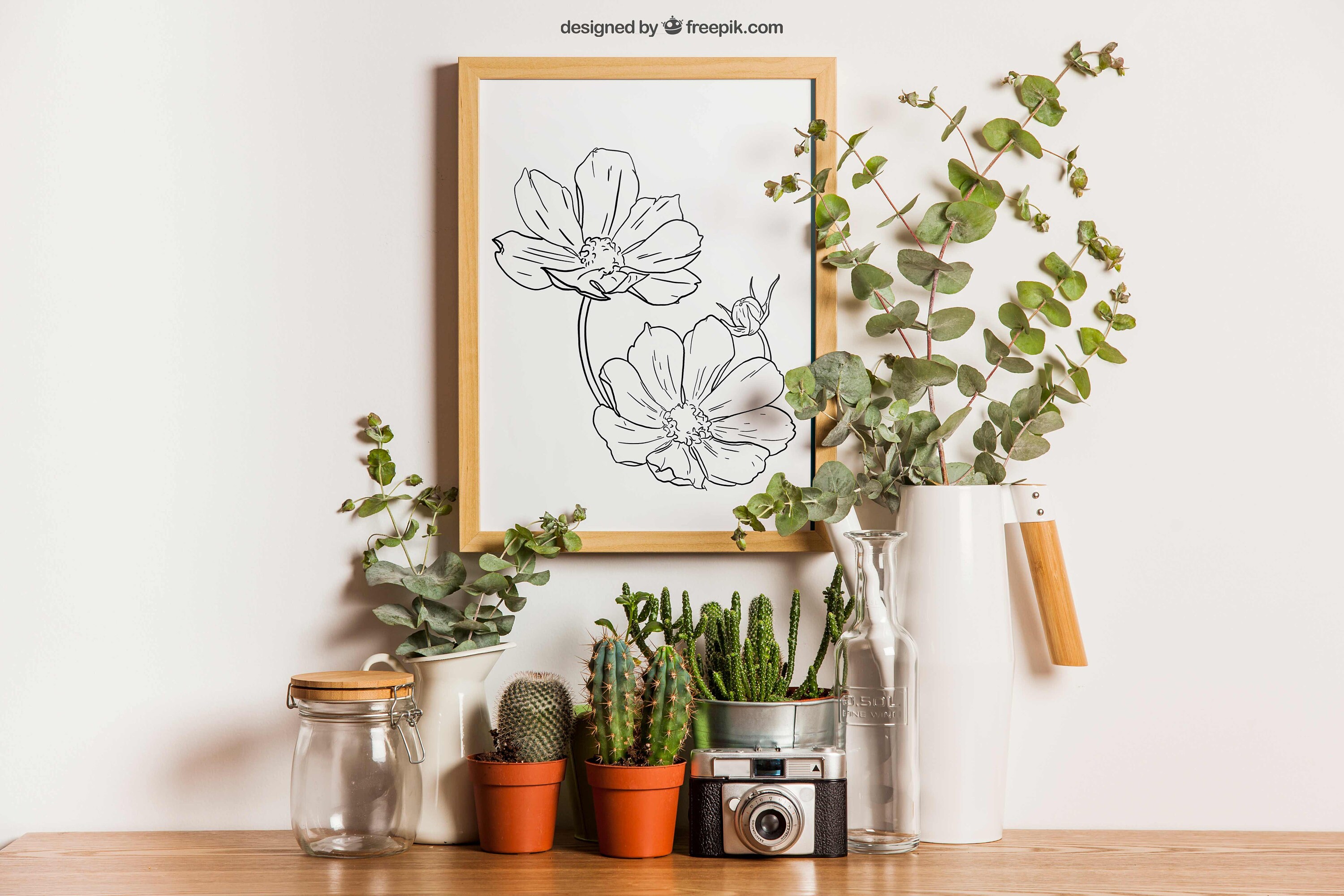 Printable One Fine Line Flowers Drawing, Minimalist Print, Flourishing ...