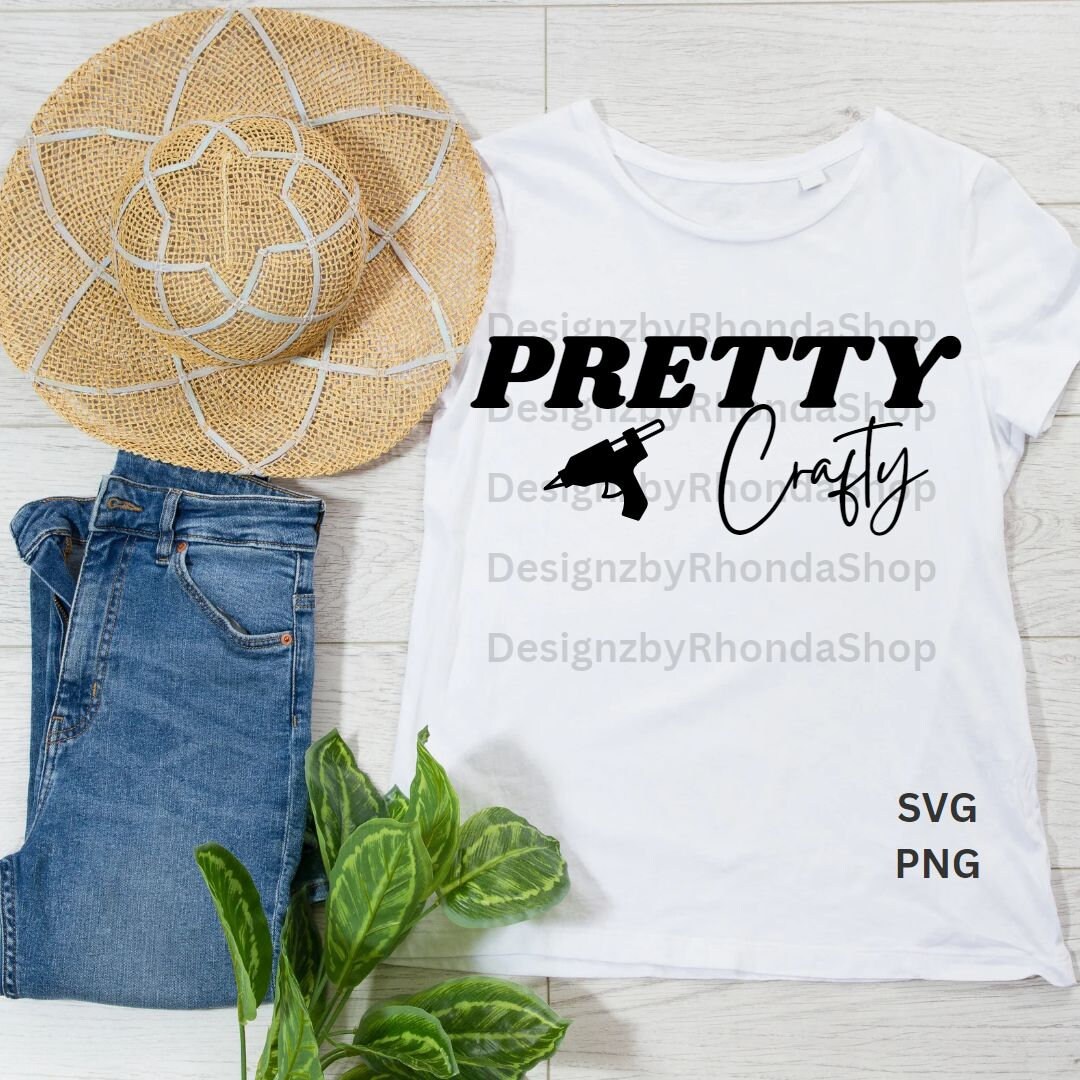 Pretty Crafty SVG Pretty Crafty PNG Cut File Cricut - Etsy