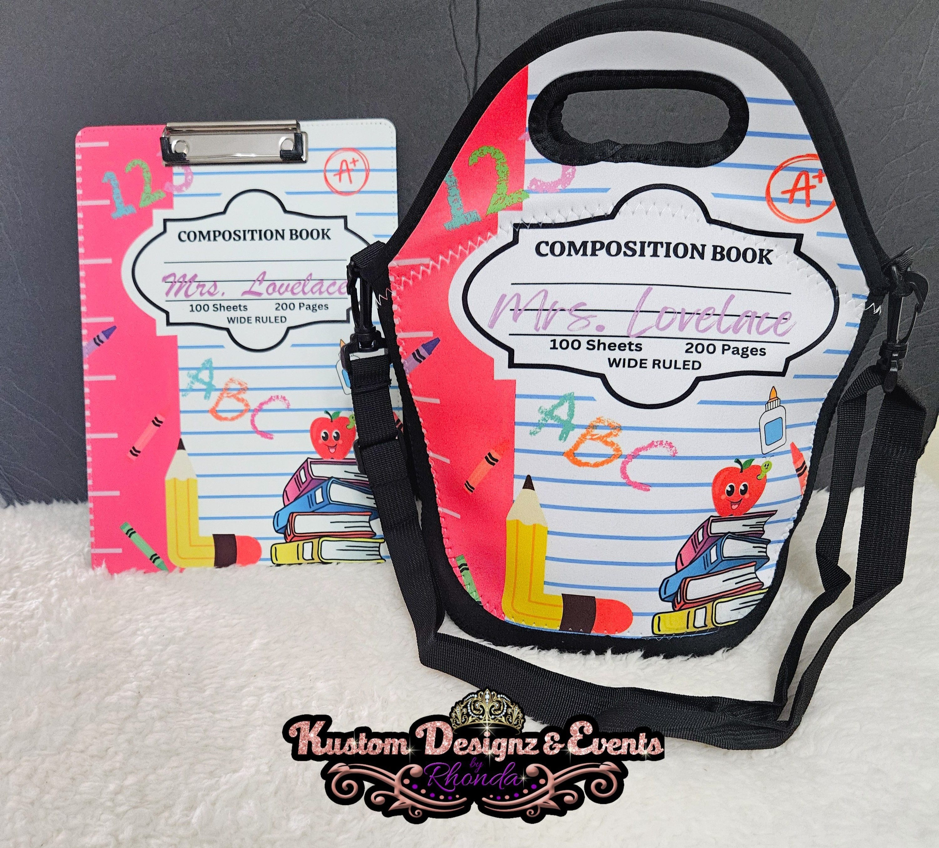 Composition Notebook PNG, Clipboard, Teacher, Back to School, End of ...