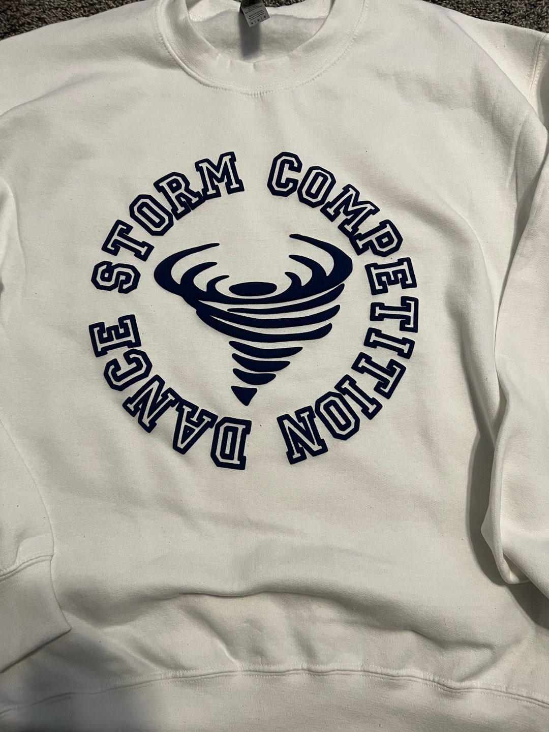 Custom Puff Design Crewneck - Etsy