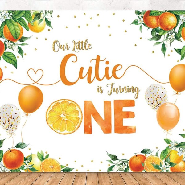 Citrus Birthday Decor - Etsy