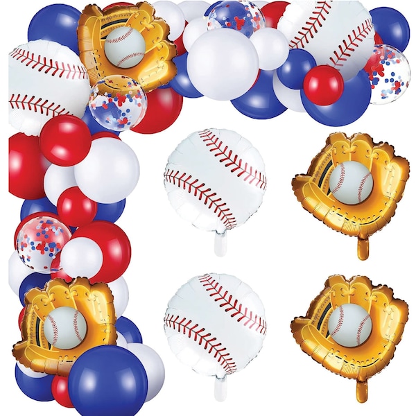 Baseball Balloon Arch - Etsy