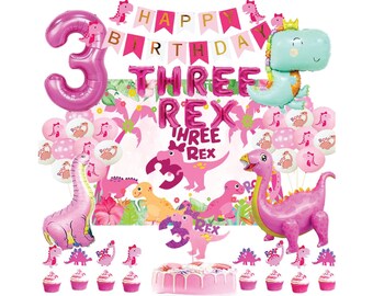 3 Rex Cake Topper in Kenzie - Etsy