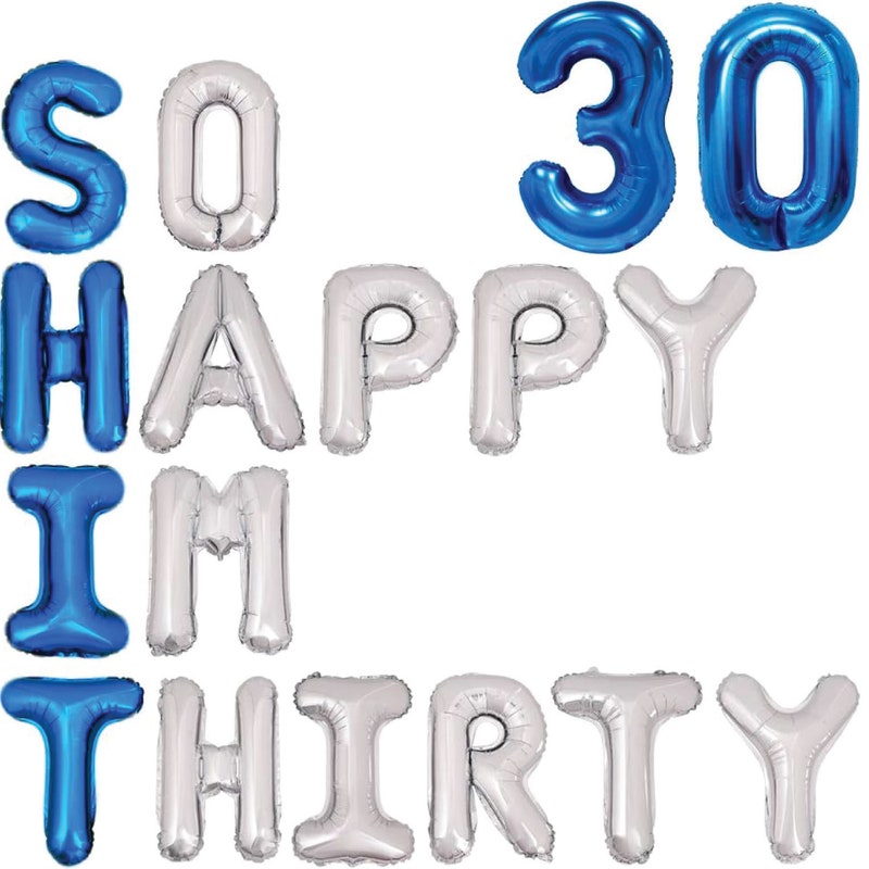 So Happy Im Thirty - Etsy