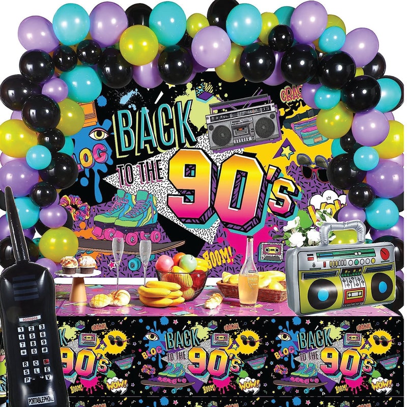 90s Party Decorations - Etsy