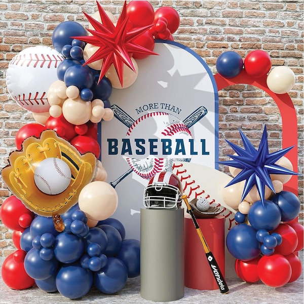 Baseball Balloon Arch - Etsy