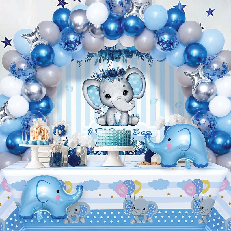 Elephant Baby Shower Decorations - Etsy