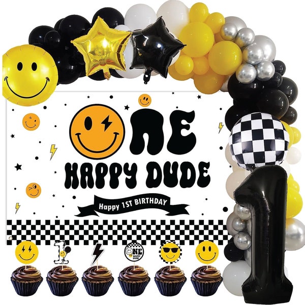 Smiley Face Balloon Arch - Etsy