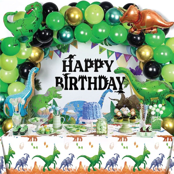 Dinosaur Backdrop - Etsy