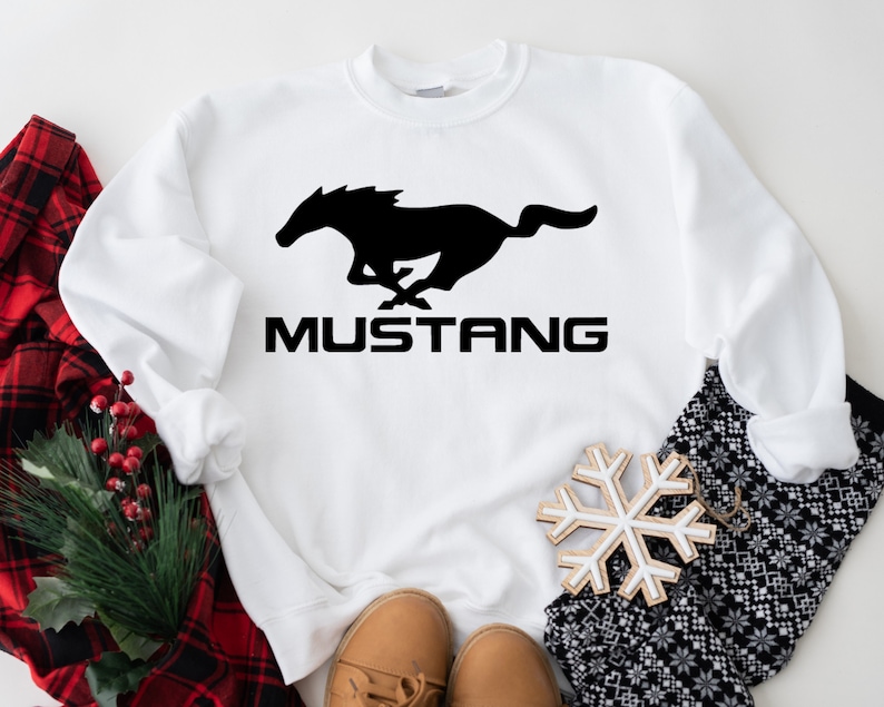 Ford Mustang Sweatshirt, Mustang the Legend Lives Hoodie, American ...