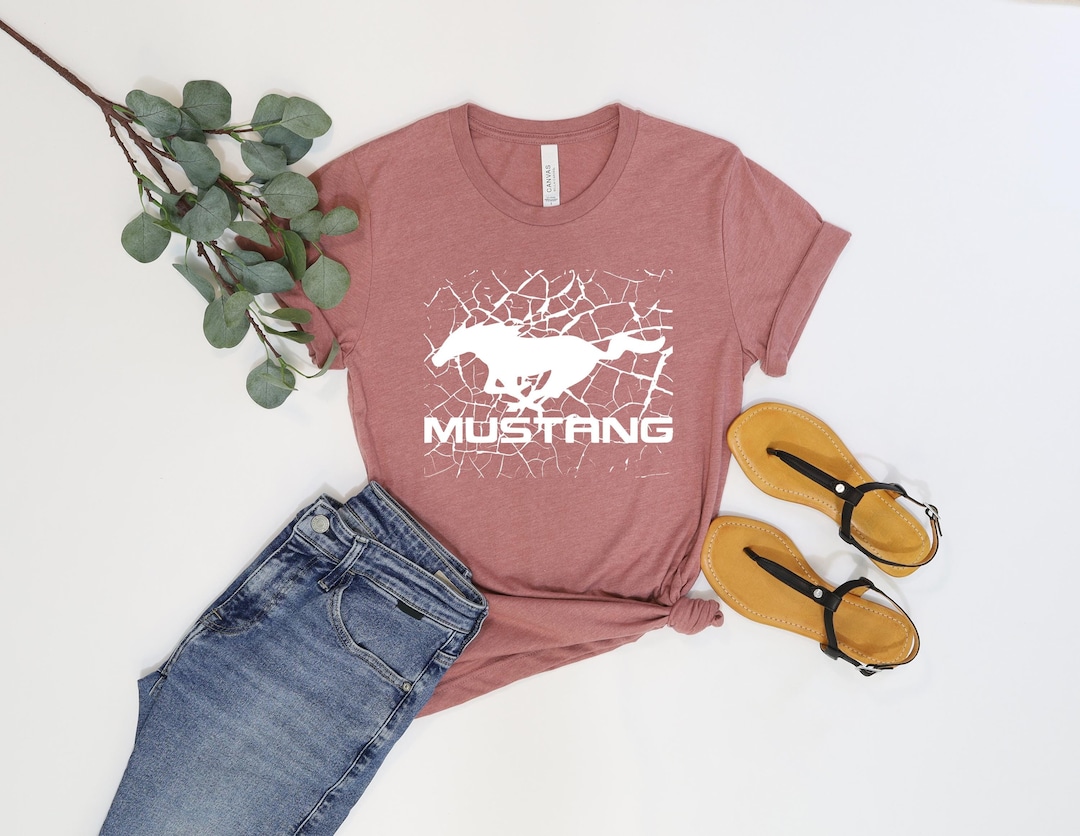 Ford Mustang T-shirt, American Muscle Car Tee - Etsy