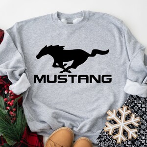 Ford Mustang Sweatshirt, Mustang the Legend Lives Hoodie, American ...