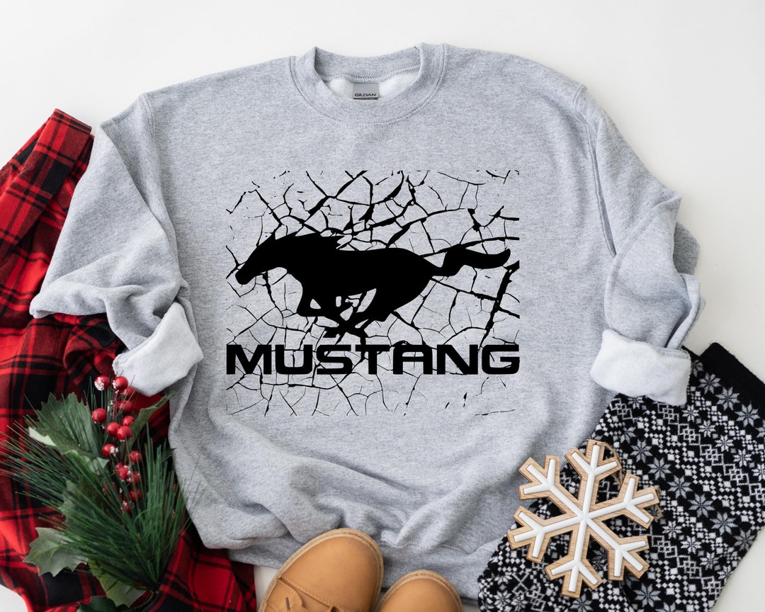 Ford Mustang Graphic Sweatshirt, Mustang Lovers Hoodie - Etsy