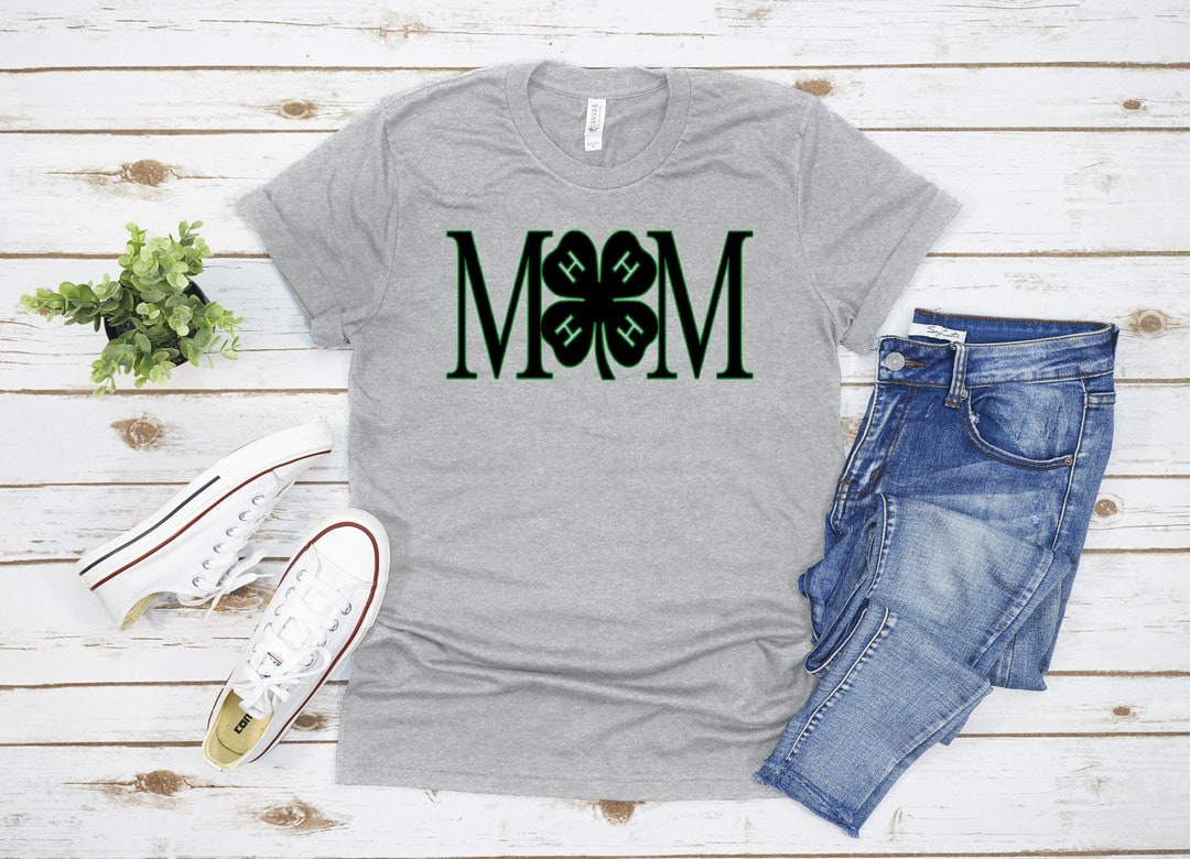 4-H Life Mom Shirts, 4-H Mom T-shirt, 4-H Life Tshirt, Lucky Goat ...