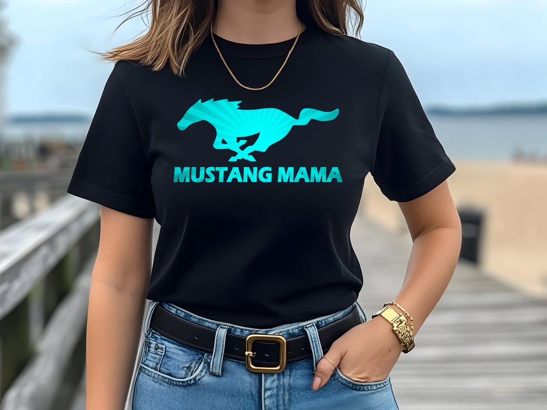 Ford Mustang Mama Tee, Classic Car Shirt, Muscle Car T-shirt - Etsy