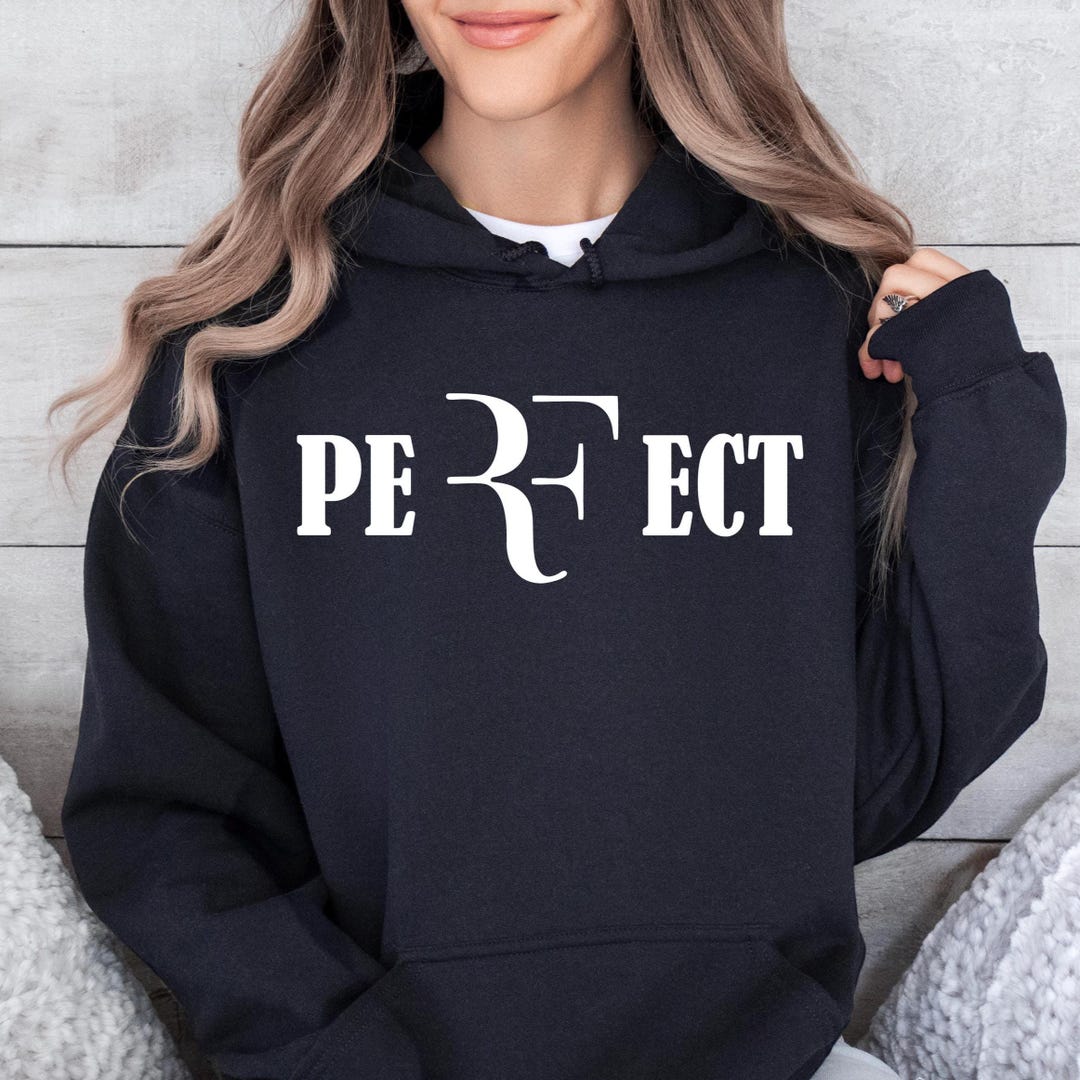 Roger Federer Hoodie, Tennis Legend Signature Sweater - Etsy
