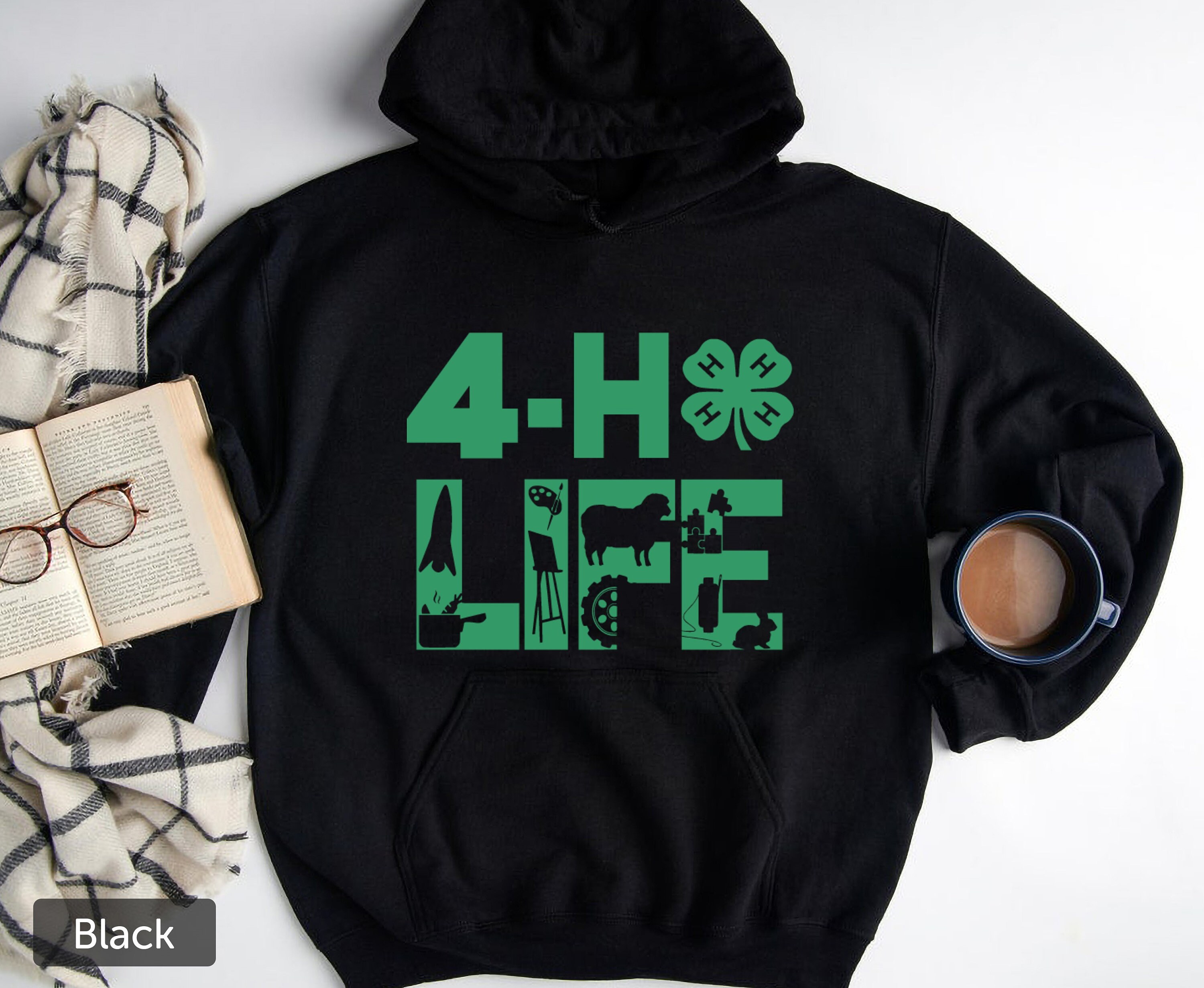 4-H Life Sweater 4-H Heart Health Sweatshirt 4-H Sweaters - Etsy