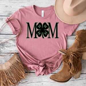 4-H Life Mom Shirts, 4-H Mom T-shirt, 4-H Life Tshirt, Lucky Goat ...