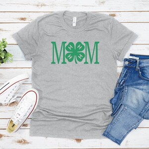 4-H Life Mom Shirts, 4-H Mom T-shirt, 4-H Life Tshirt, Lucky Goat ...