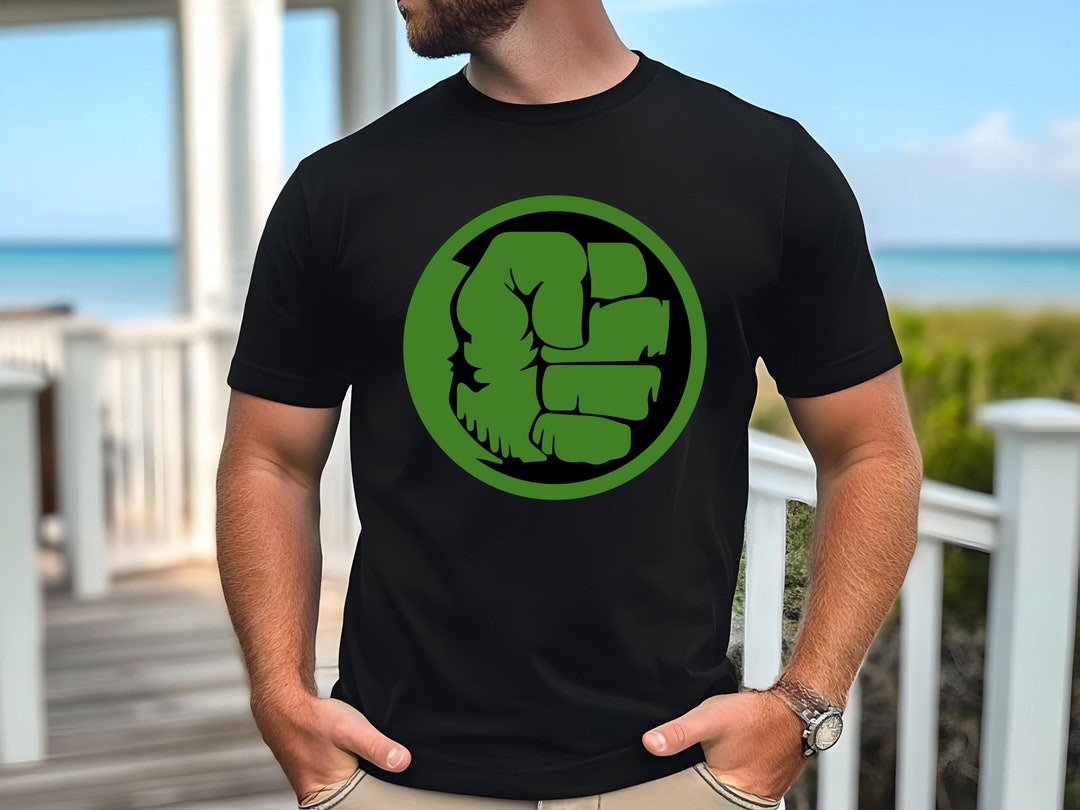 Marvel Hulk Tshirt, Hulk Shirt, Incredible Hulk T-shirt, Hulk Logo Tee ...