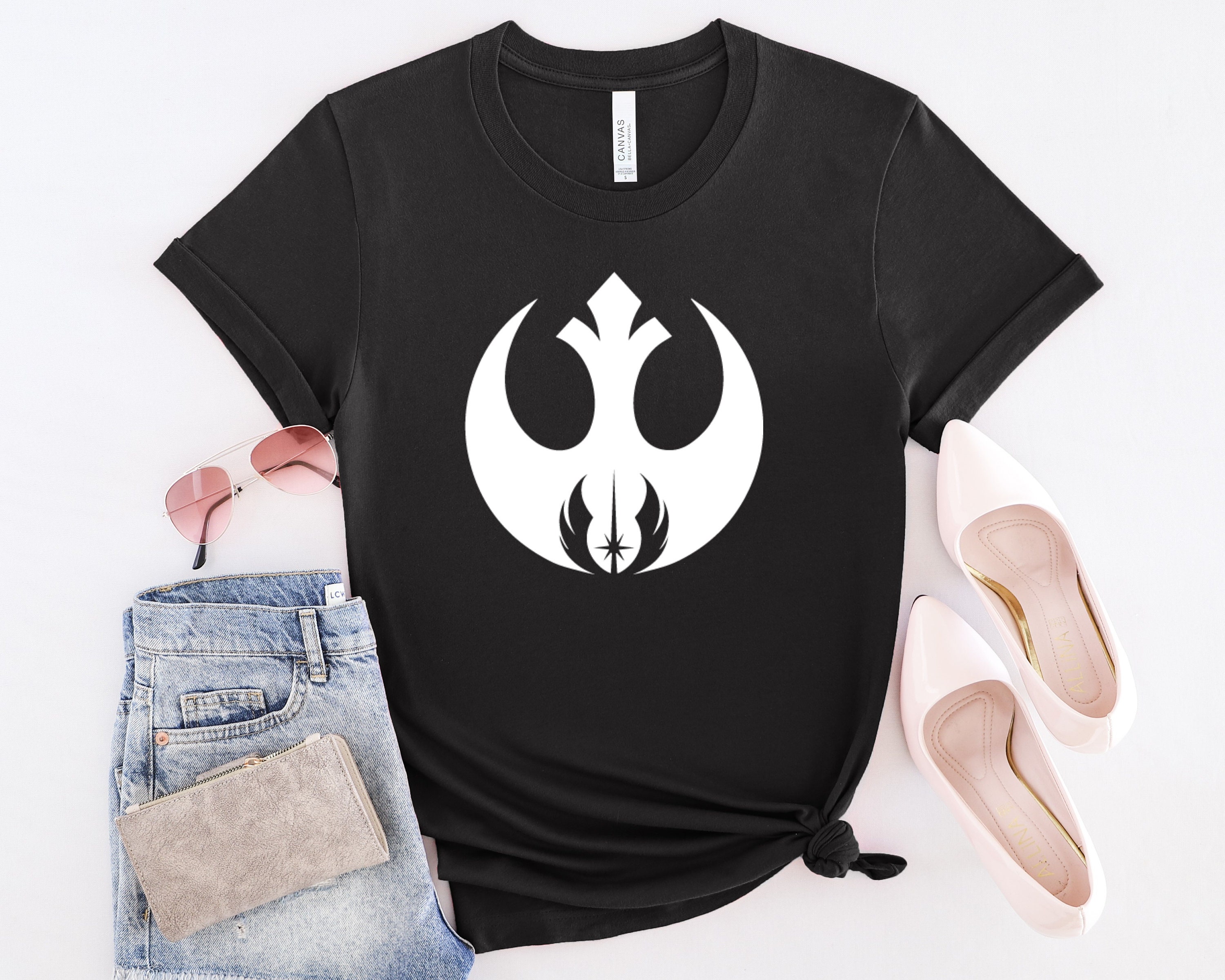 Star Wars Rebel Alliance & Jedi Order Shirt, Jedi Order T-shirt, Black ...