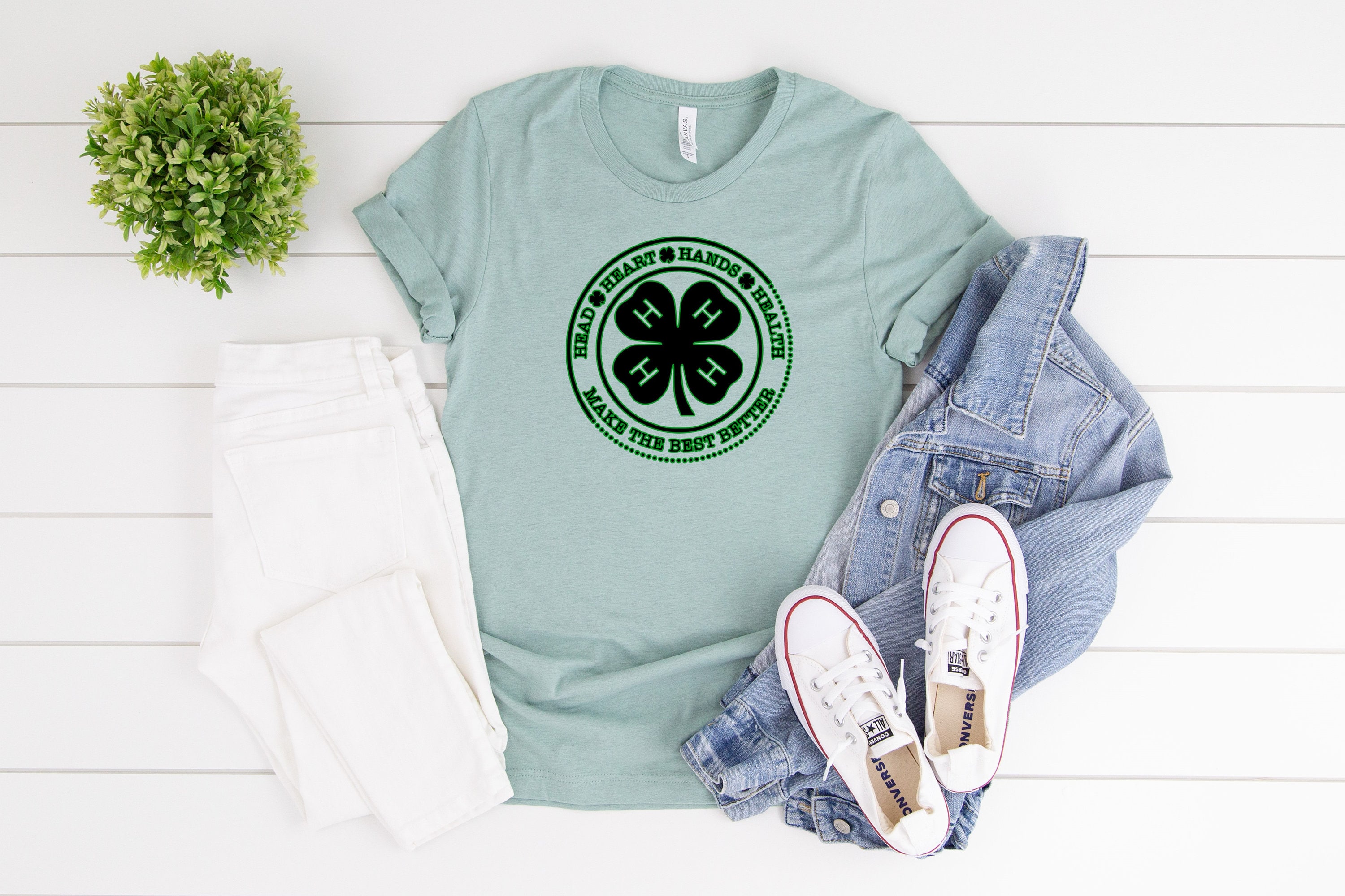4-H Life Shirt 4-H Mom Shirt 4-H Dad T-shirt Lucky Goat - Etsy