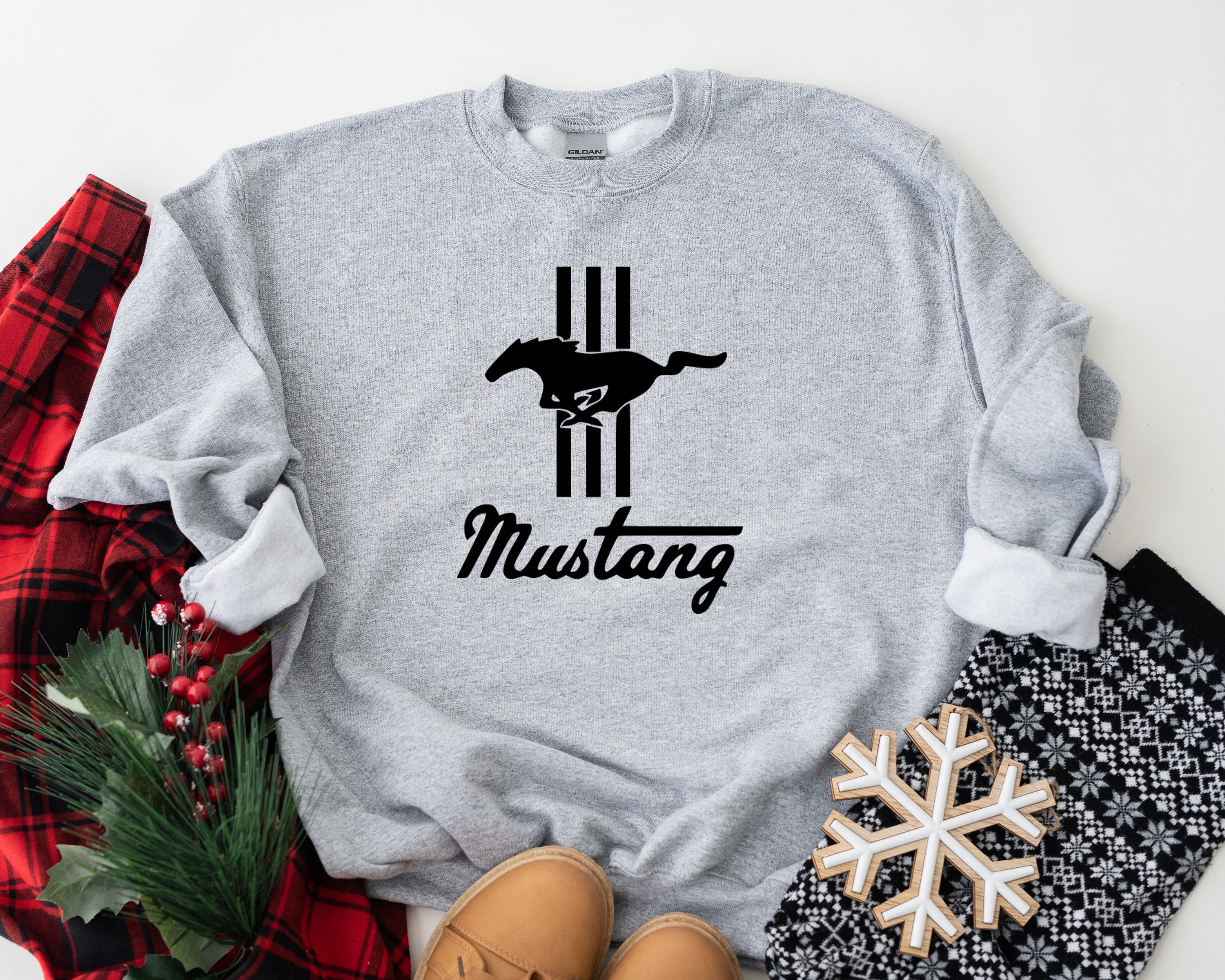 Mustang Ford Costume Mustang Sweater American Muscle Hoodie - Etsy