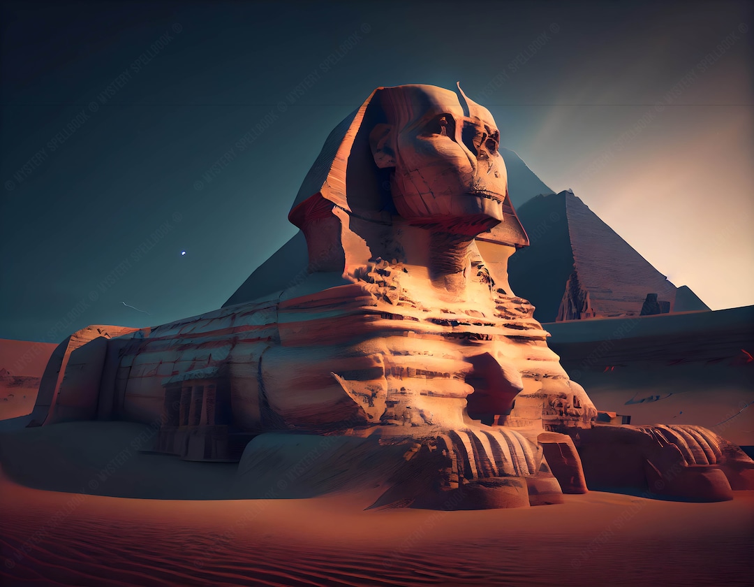 Ancient Egypt Sphinx Home Decor High Definition Wallpaper Print Wall ...