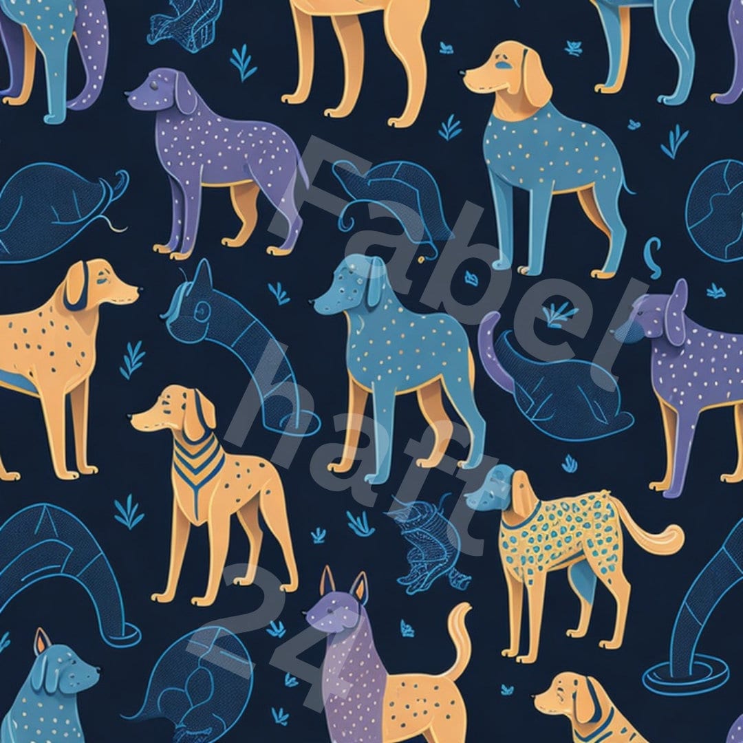 Dog Dogs Poodle Dog Digital Wallpaper Pattern Beautiful - Etsy
