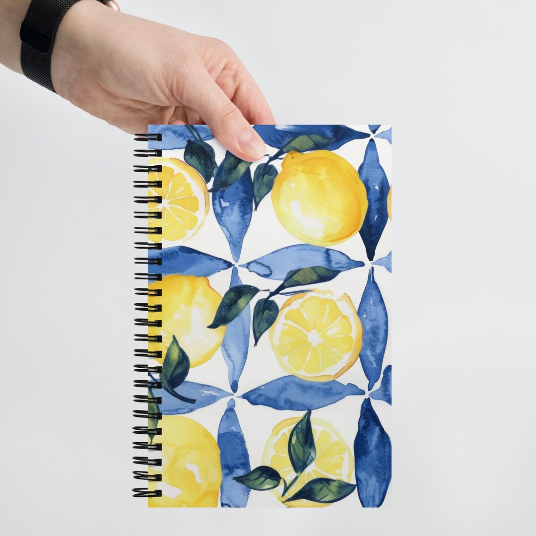 Azulejo Notepad – Portuguese Tile Design – Blue White Memo Pad ...