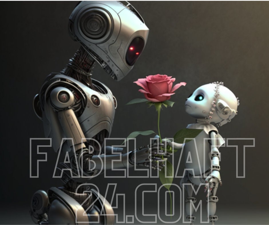 Mother's Day Humanuide Robot Mother With Child Robot - Etsy