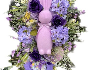 Spring Floral Swag Spring Floral Wreath Easter Wreath for - Etsy