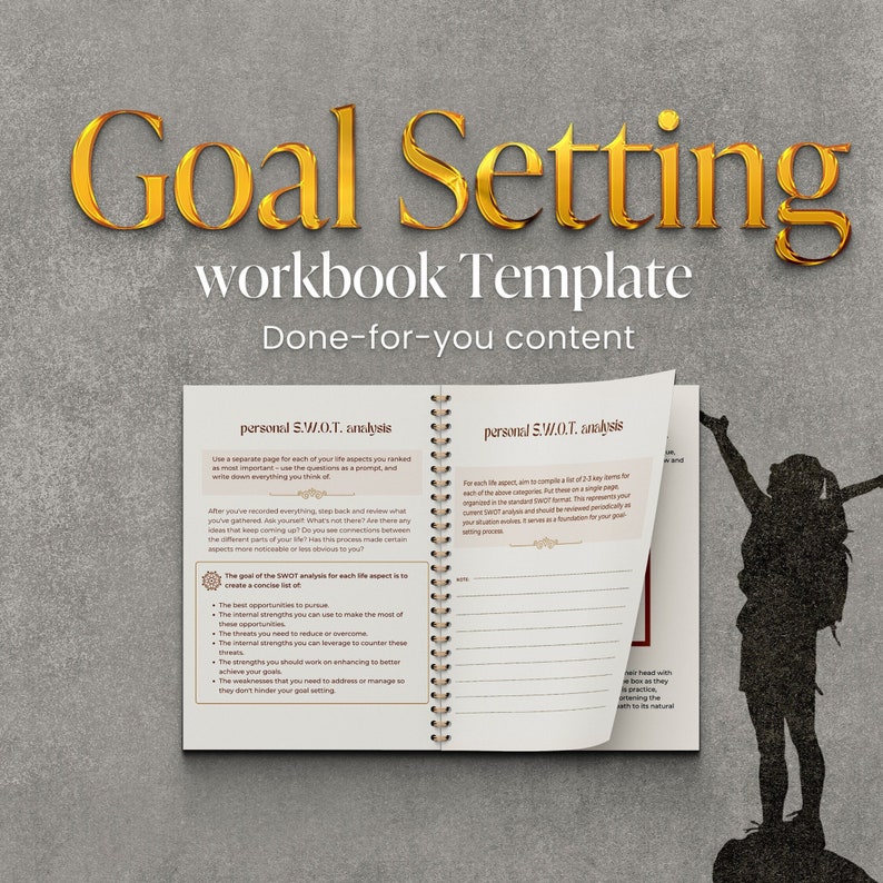 Goal Setting Workbook Canva Template: Lead Magnet for Coaches - Etsy