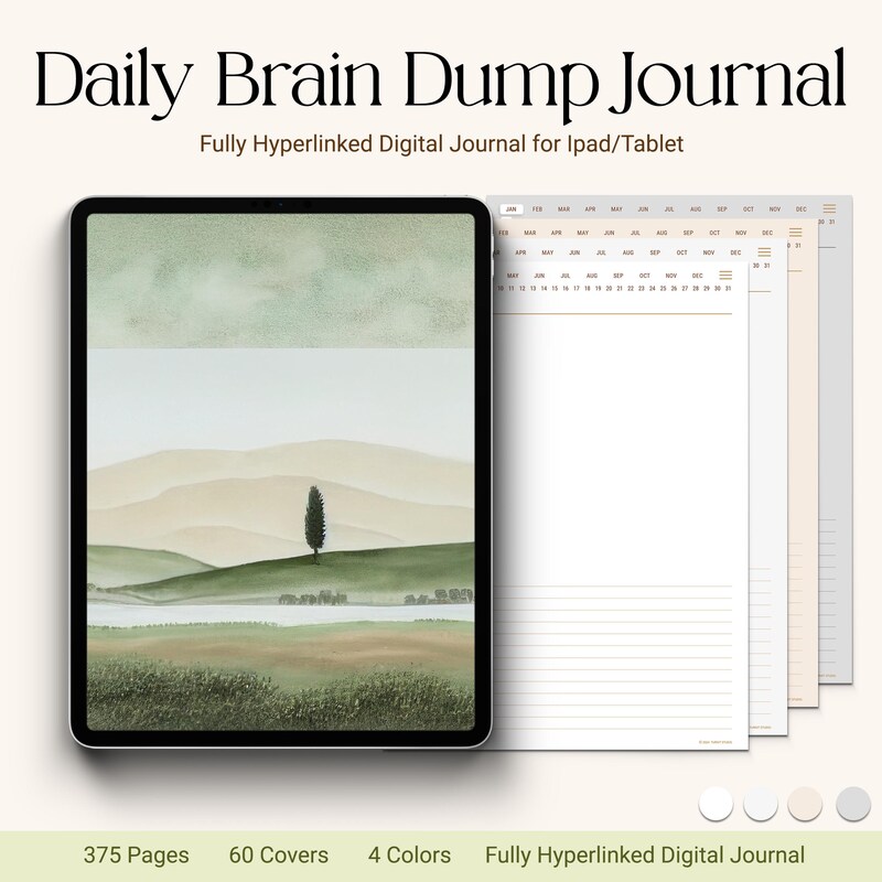 Brain Dump Planner Book - Etsy UK