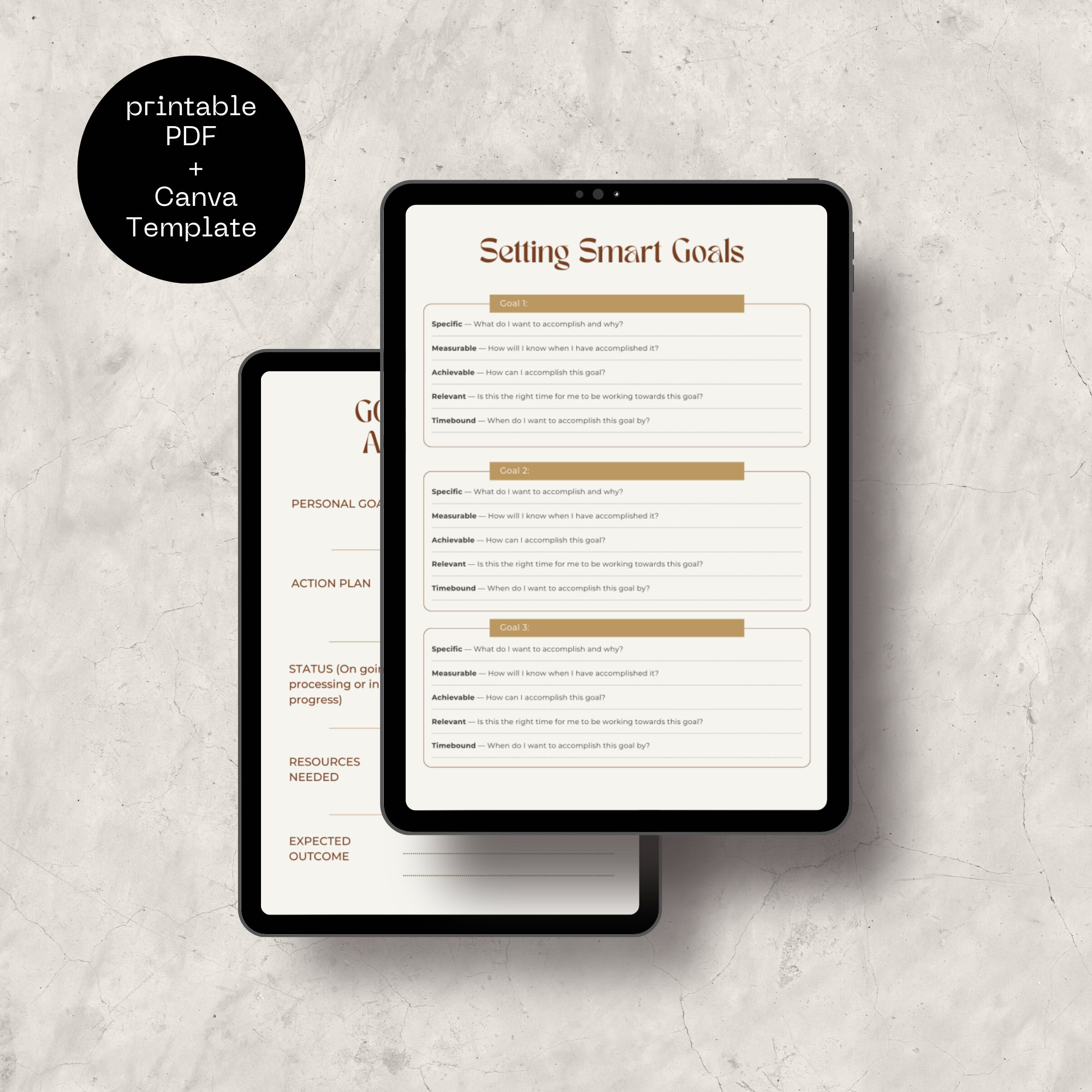 Goal Setting Workbook Canva Template: Lead Magnet for Coaches - Etsy