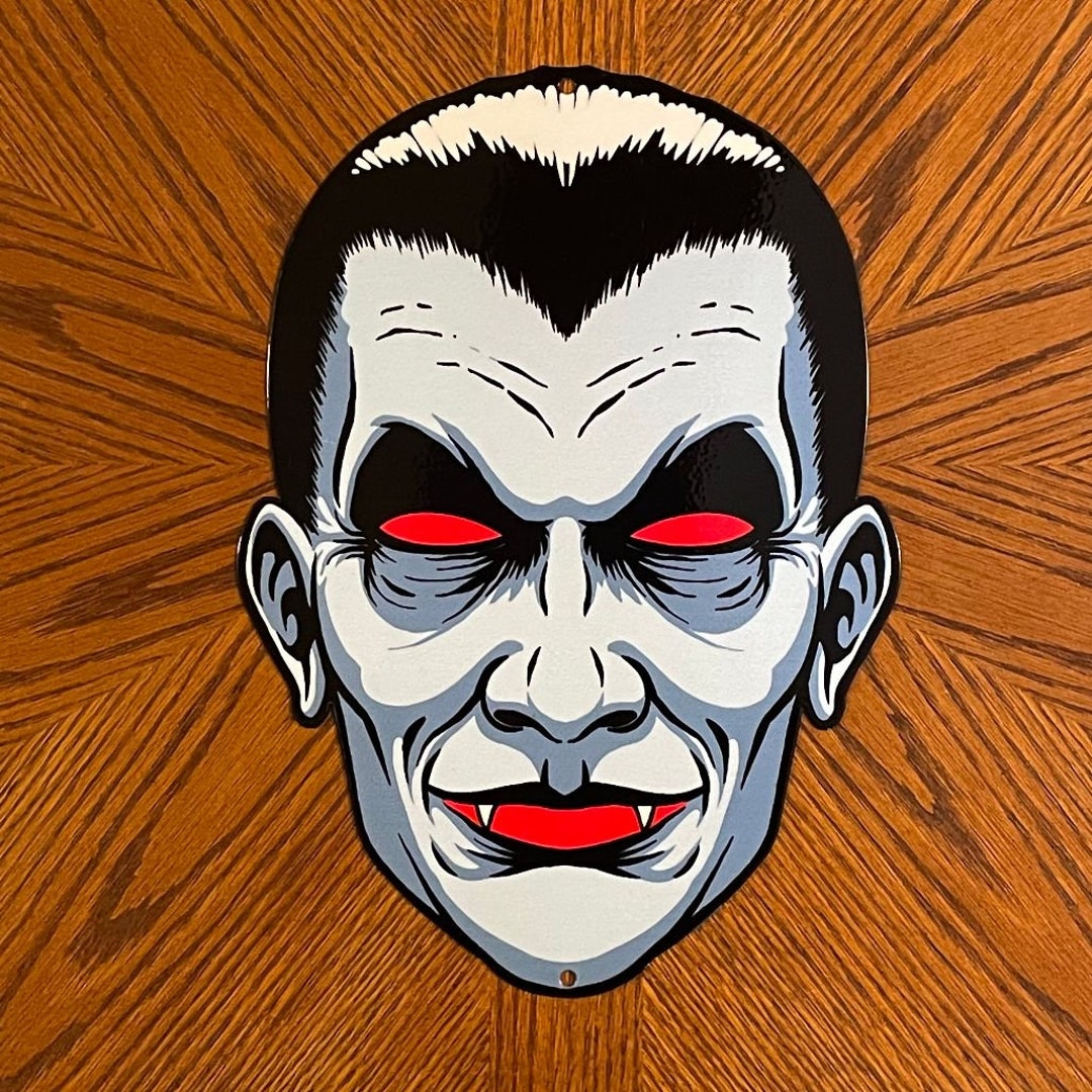 Dracula Metal Sign - Etsy