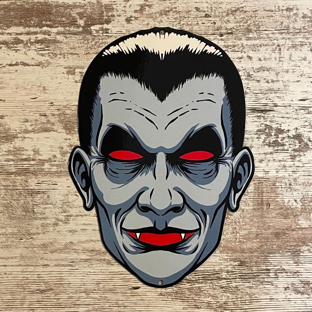 Dracula Metal Sign - Etsy