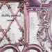 Shabby Dusty Pink Frame Overlays, Painted Wood Clip Art PNG Frames ...