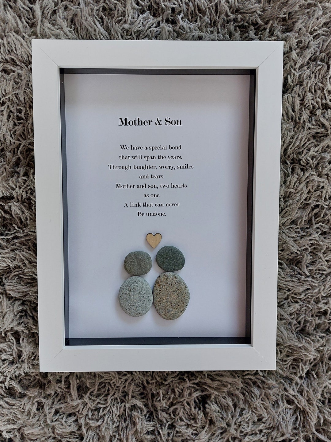 Mother and Son Framegift for Mumgift for Son Mum Son - Etsy UK