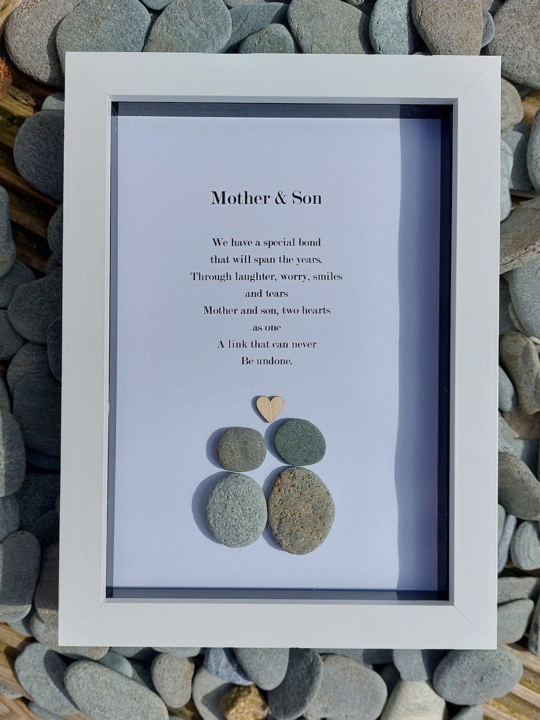 Mother and Son Frame,gift for Mum,gift for Son, Mum Son Birthday . Mum ...