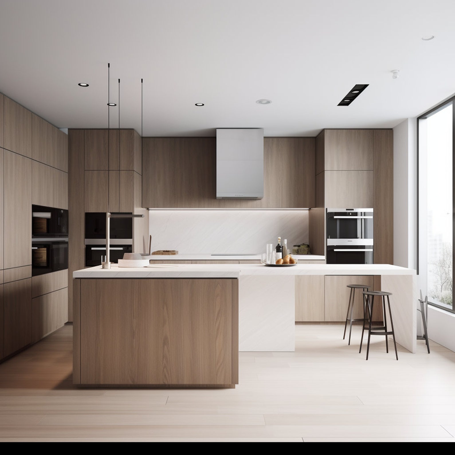 Kitchen ,residential Design, Residential 3D Modelling, 3D Rendering, E ...